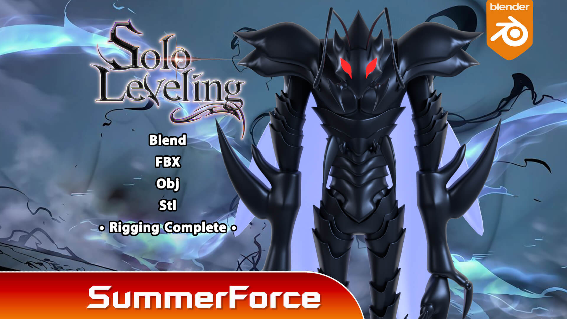 Ant King - Solo Leveling 3D Model by Summerforce