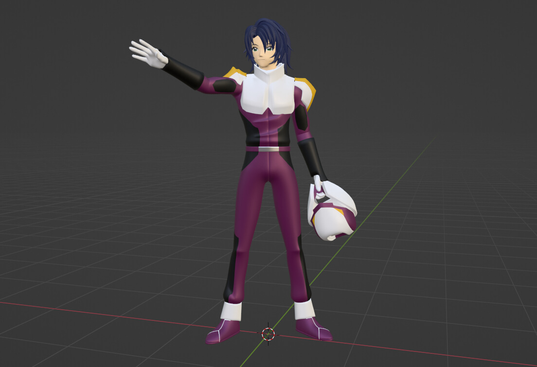 Athrun Zala - Gundam Seed Freedom 3D Model by Summerforce