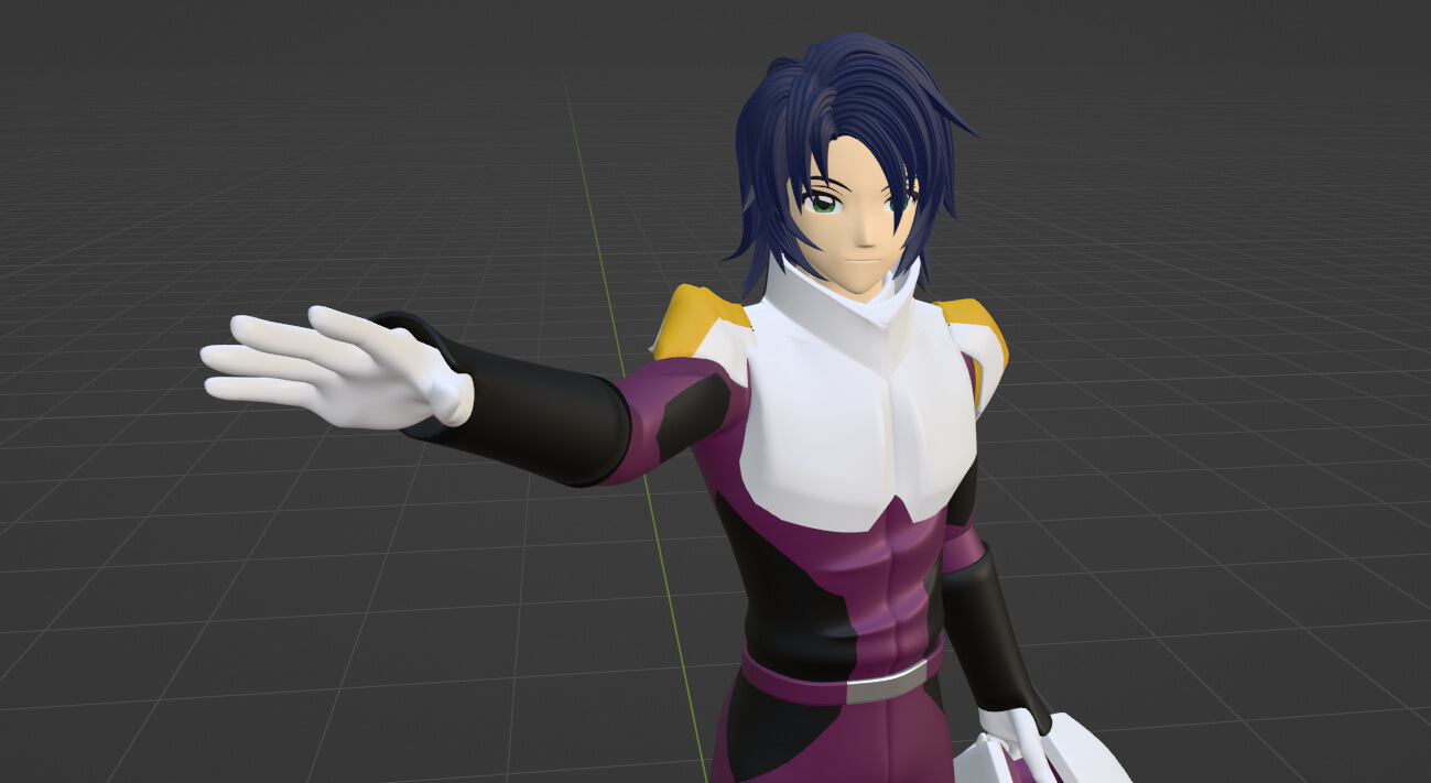 Athrun Zala - Gundam Seed Freedom 3D Model by Summerforce