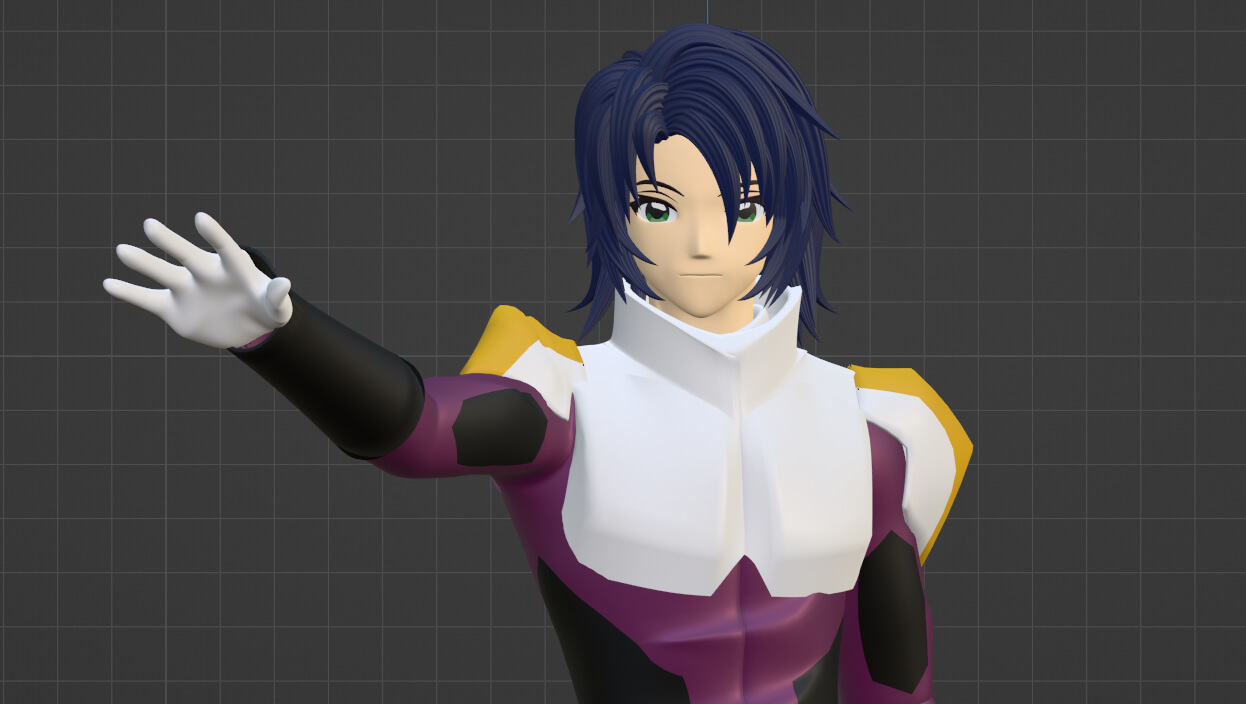 Athrun Zala - Gundam Seed Freedom 3D Model by Summerforce