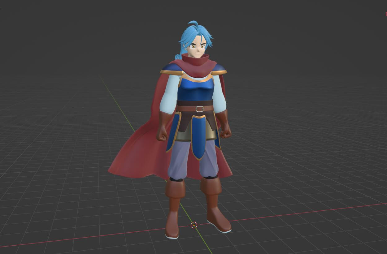 Avan - Dragon Quest The Adventure of Dai 3D Model by Summerforce