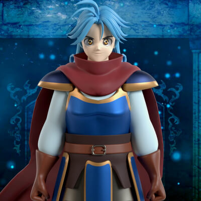Avan - Dragon Quest The Adventure of Dai 3D Model by Summerforce