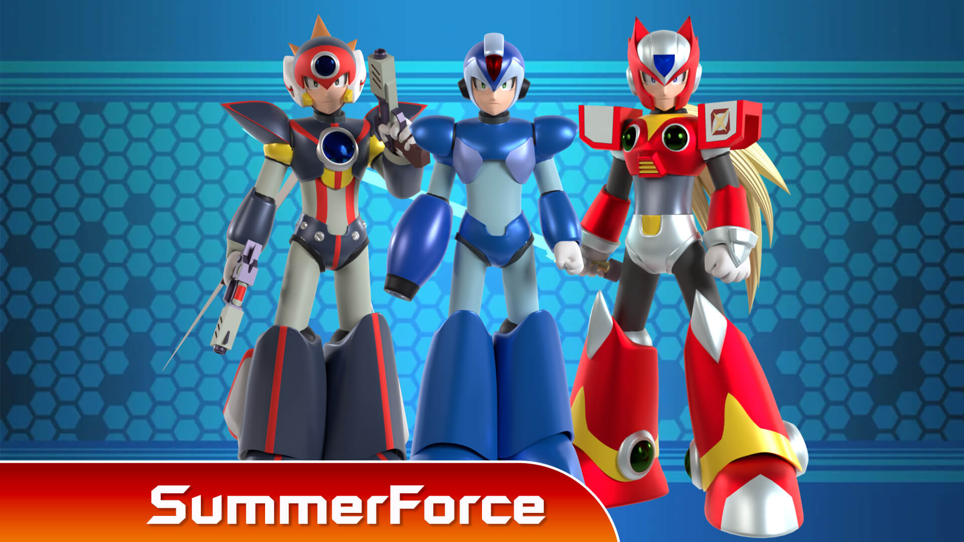 AXL - MegaMan X7 3D Model by Summerforce