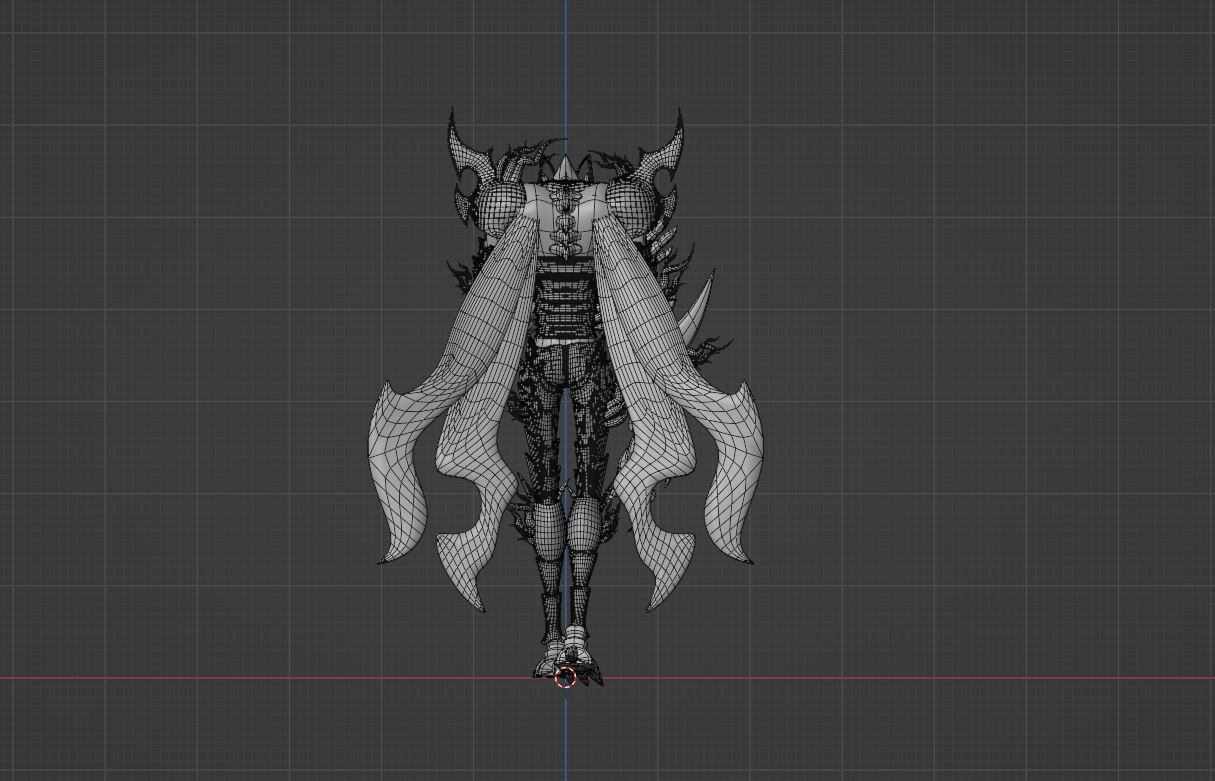 Beru Shadow - Solo Leveling 3D Model by Summerforce