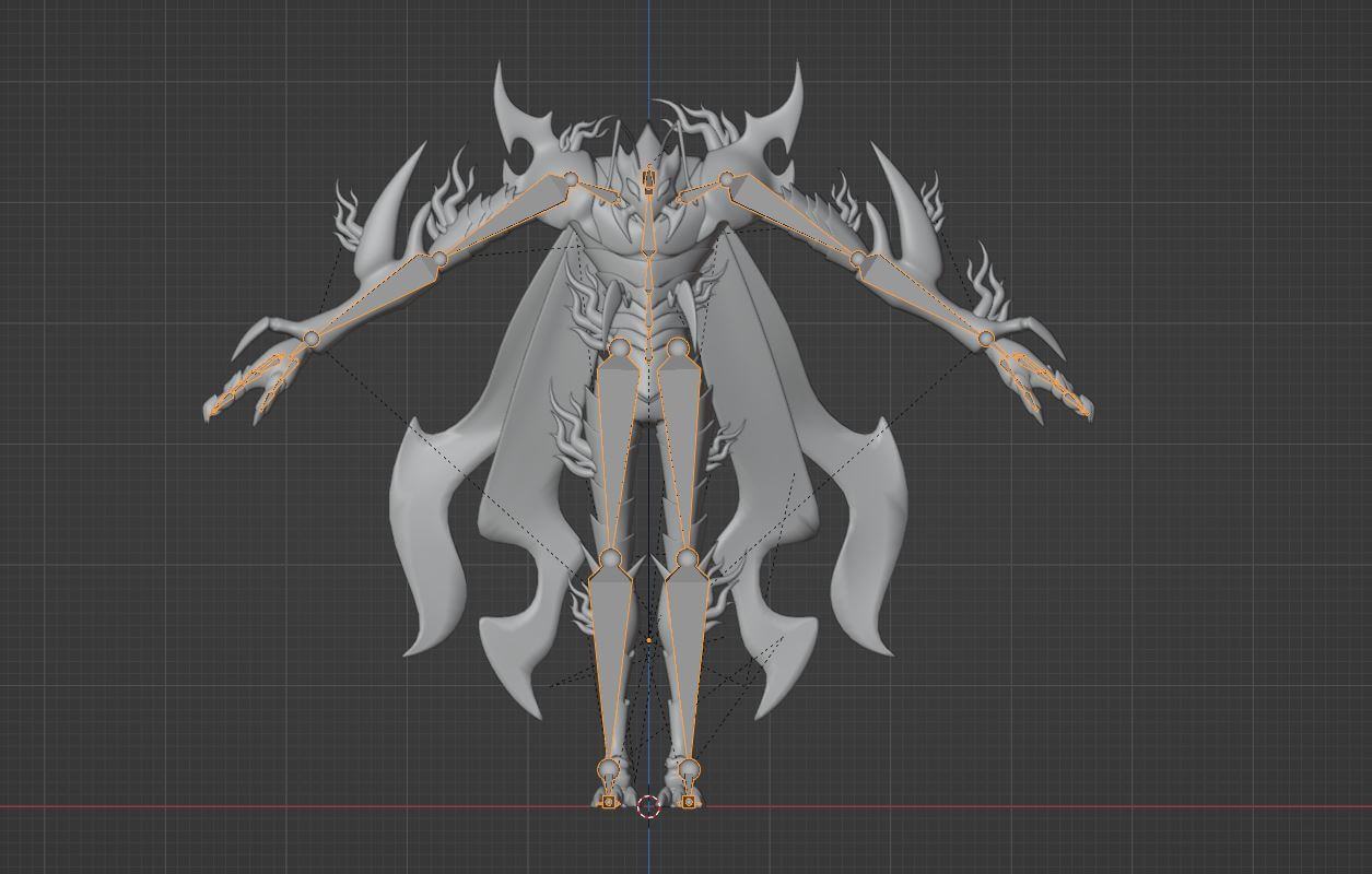 Beru Shadow - Solo Leveling 3D Model by Summerforce