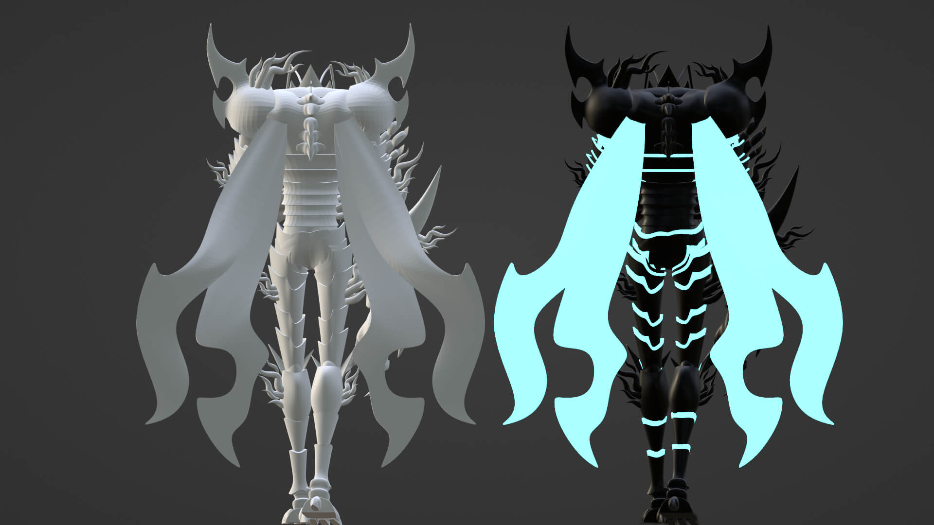 Beru Shadow - Solo Leveling 3D Model by Summerforce