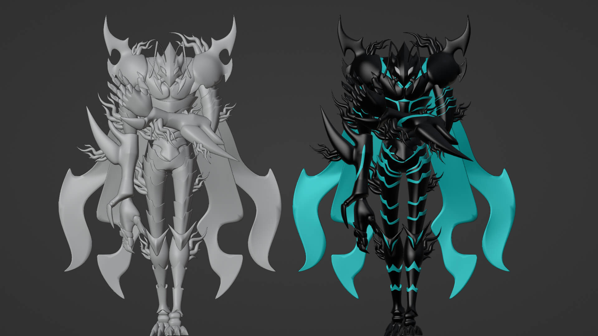 Beru Shadow - Solo Leveling 3D Model by Summerforce