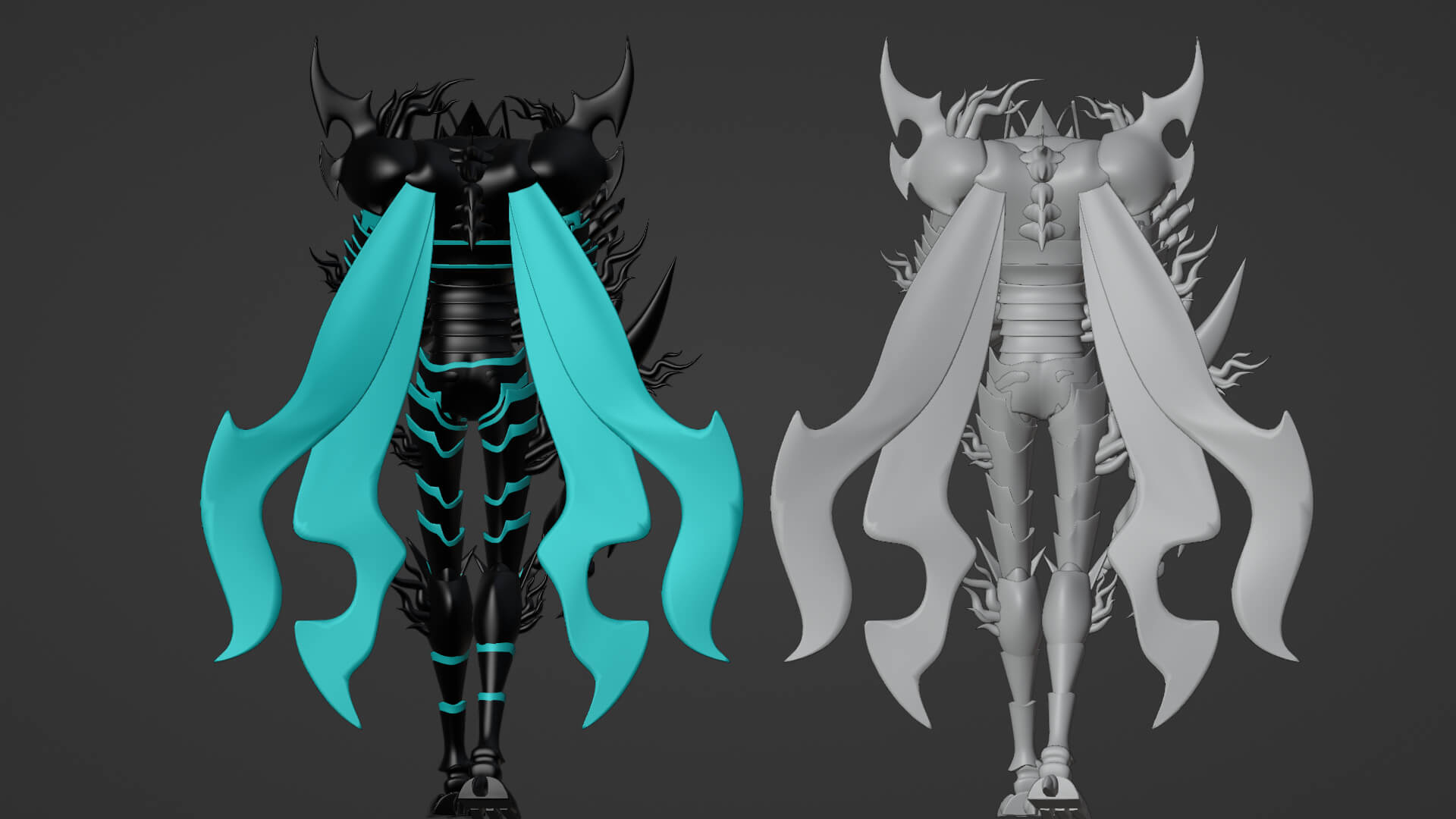 Beru Shadow - Solo Leveling 3D Model by Summerforce