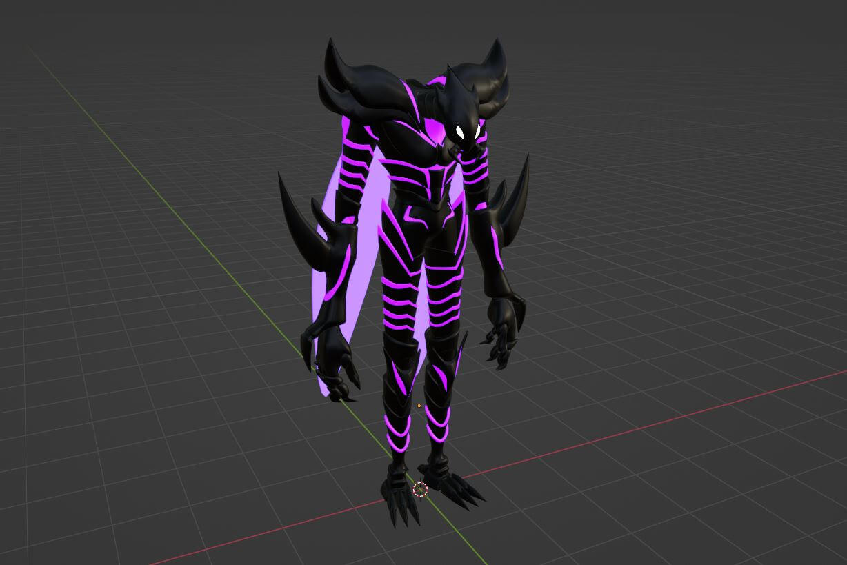 Beru - Solo Leveling 3D Model by Summerforce