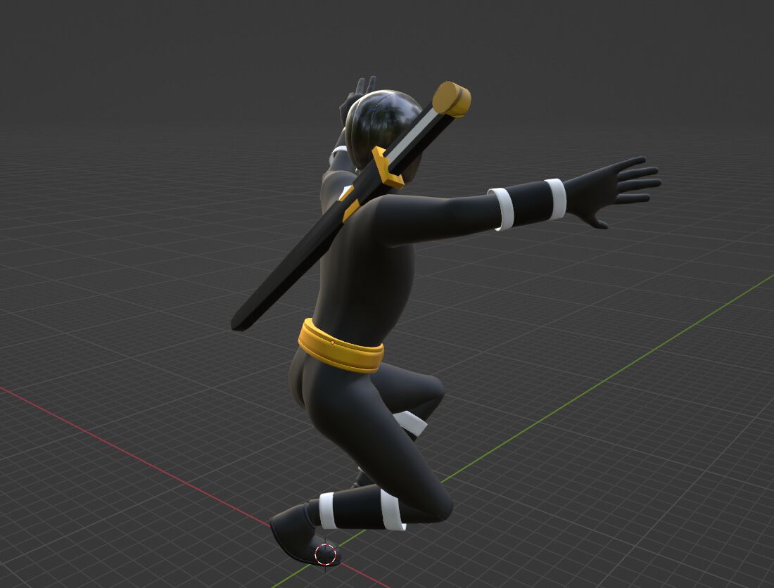 Black Aquitian Ranger - Mighty Morphin Alien Rangers 3D Model by ...