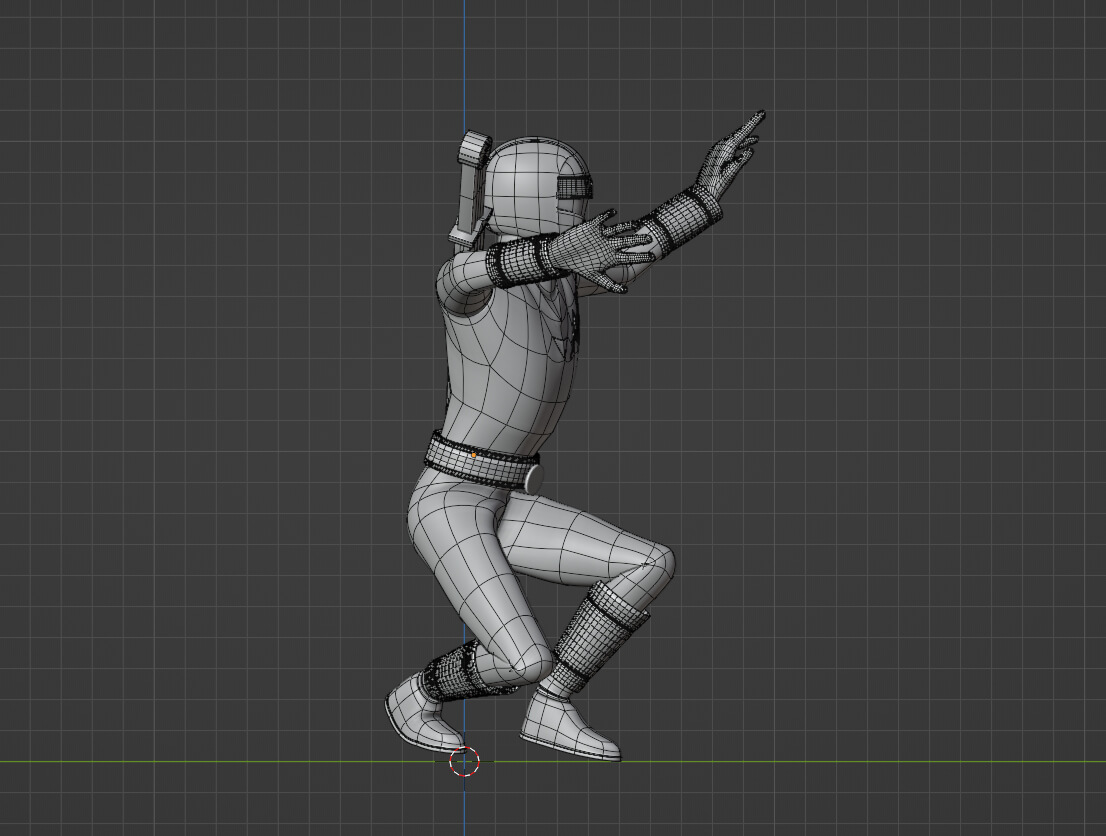 Black Aquitian Ranger - Mighty Morphin Alien Rangers 3D Model by ...