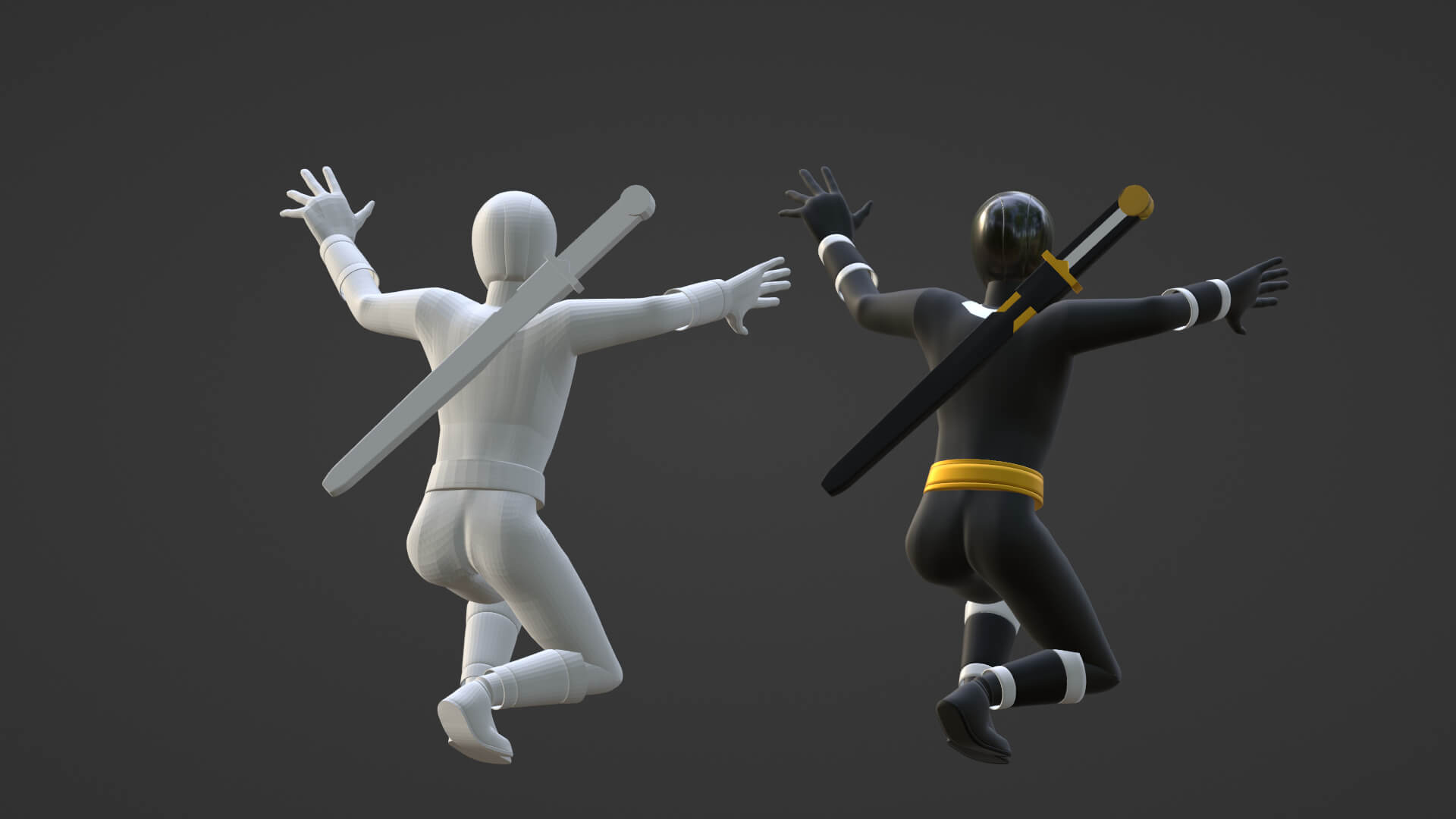 Black Aquitian Ranger - Mighty Morphin Alien Rangers 3D Model by ...