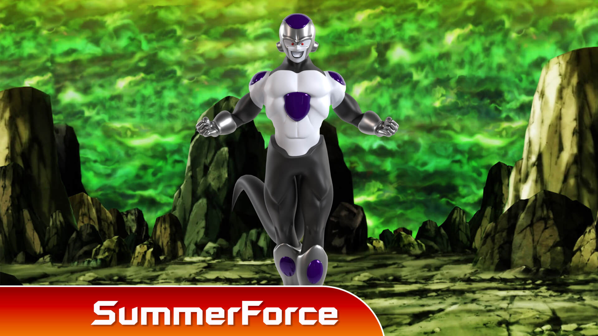 Black Frieza - Dragon Ball Super 3D Model by Summerforce