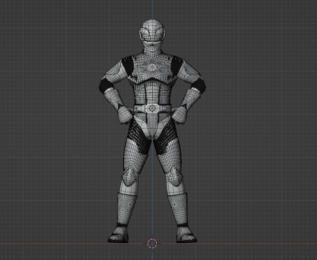 Black Ranger - Mighty Morphin Power Rangers The Movie 3D Model by ...