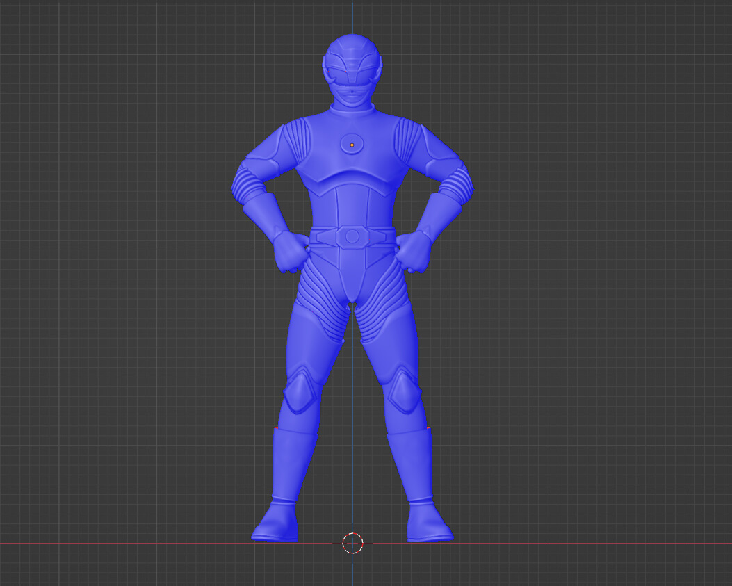 Black Ranger - Mighty Morphin Power Rangers The Movie 3D Model by ...