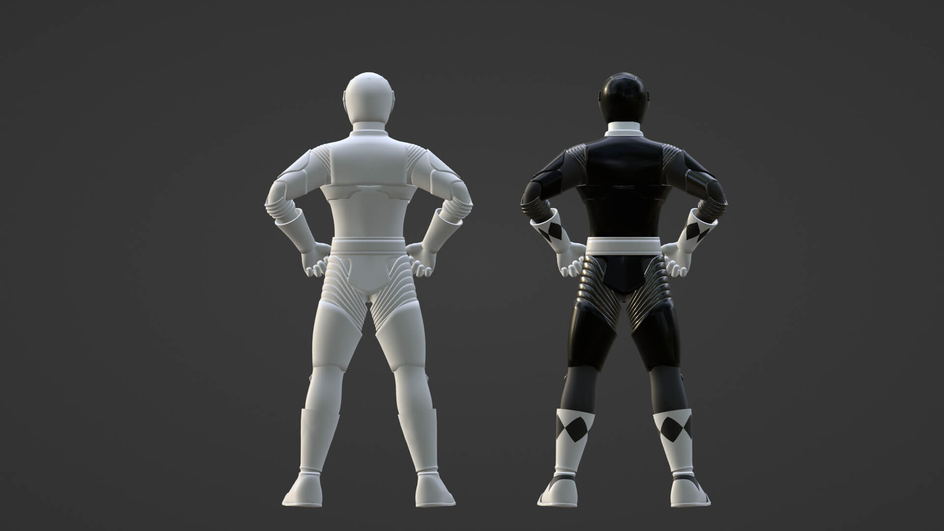 Black Ranger - Mighty Morphin Power Rangers The Movie 3D Model by ...