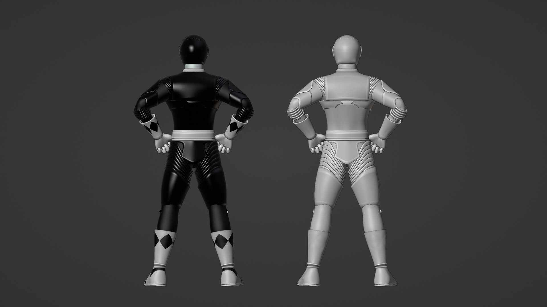 Black Ranger - Mighty Morphin Power Rangers The Movie 3D Model by ...