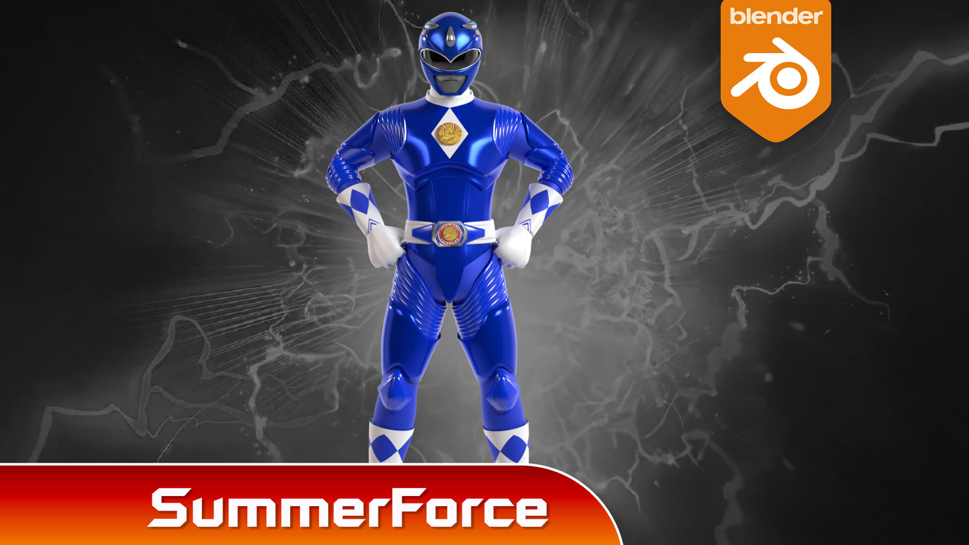 Blue Ranger - Mighty Morphin Power Rangers The Movie 3D Model by ...