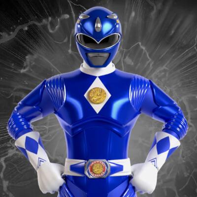 Blue Ranger - Mighty Morphin Power Rangers The Movie 3D Model by ...