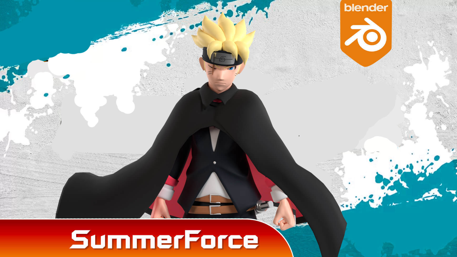 Boruto Uzumaki - Boruto Two Blue Vortex 3D Model by Summerforce