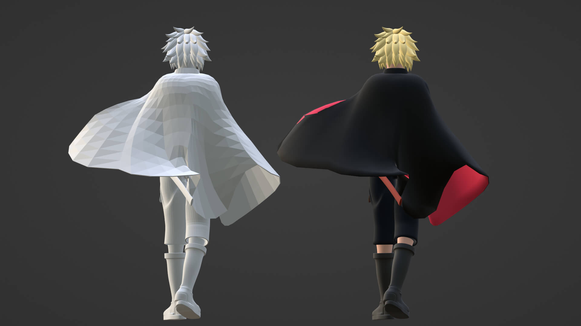 Boruto Uzumaki - Naruto Shippuden 3D Model by Summerforce