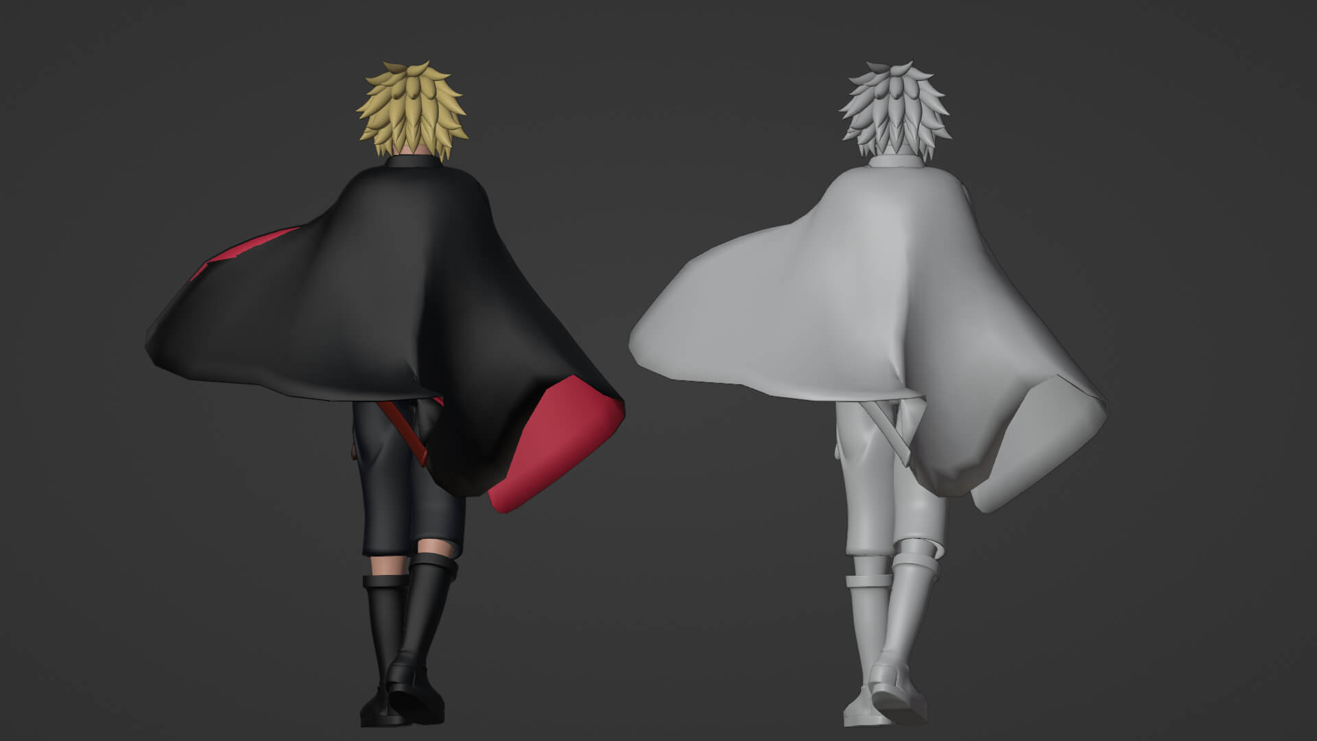 Boruto Uzumaki - Naruto Shippuden 3D Model by Summerforce