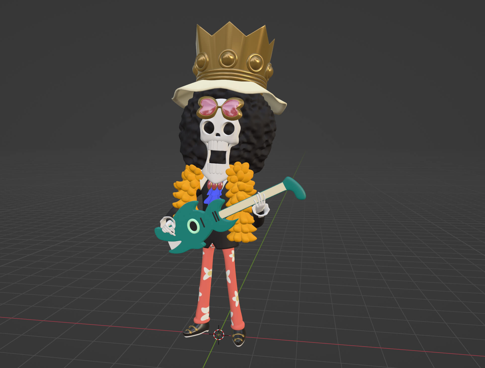 Brook SD - One Piece 3D Model by Summerforce