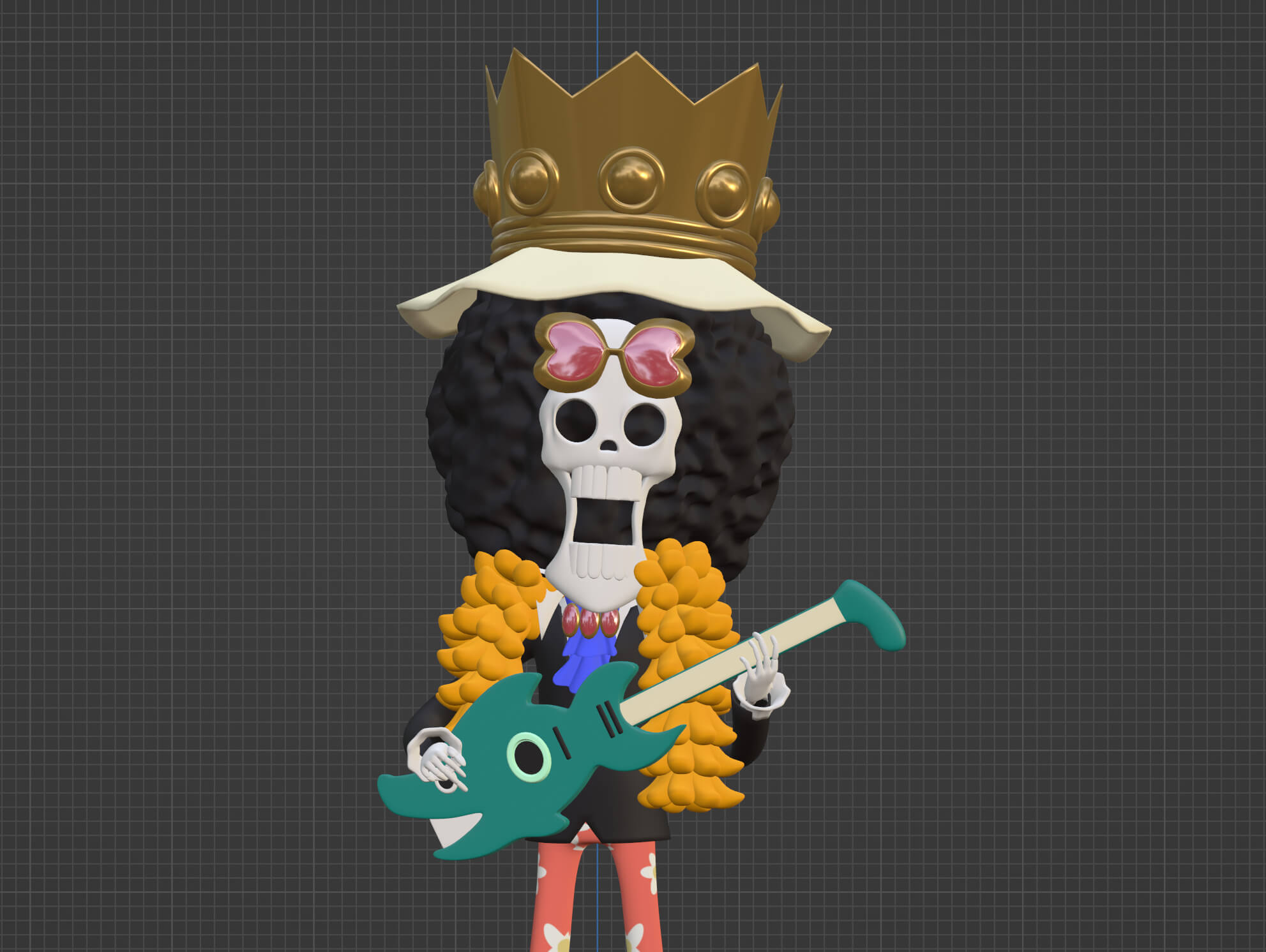 Brook SD - One Piece 3D Model by Summerforce