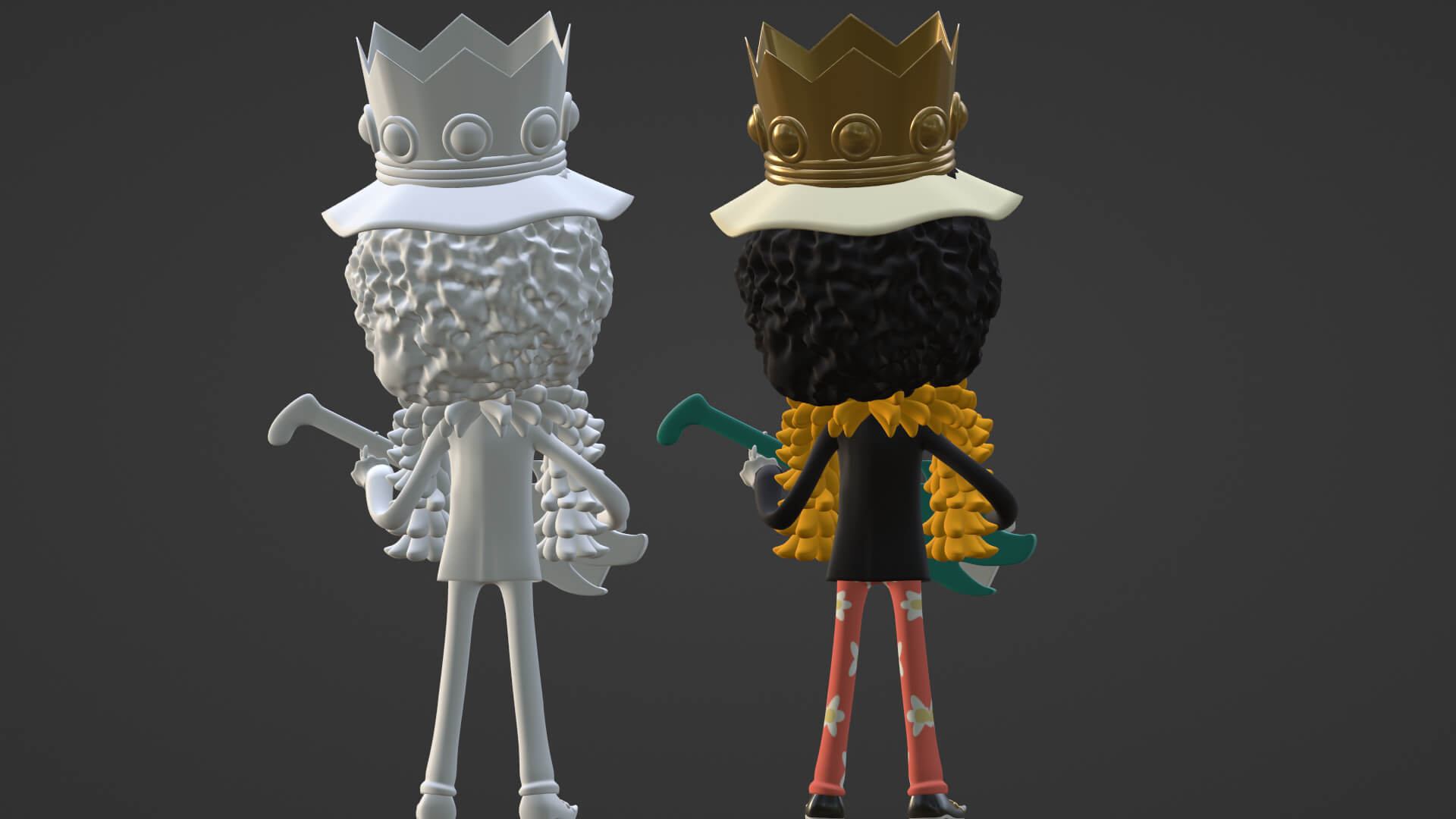 Brook SD - One Piece 3D Model by Summerforce