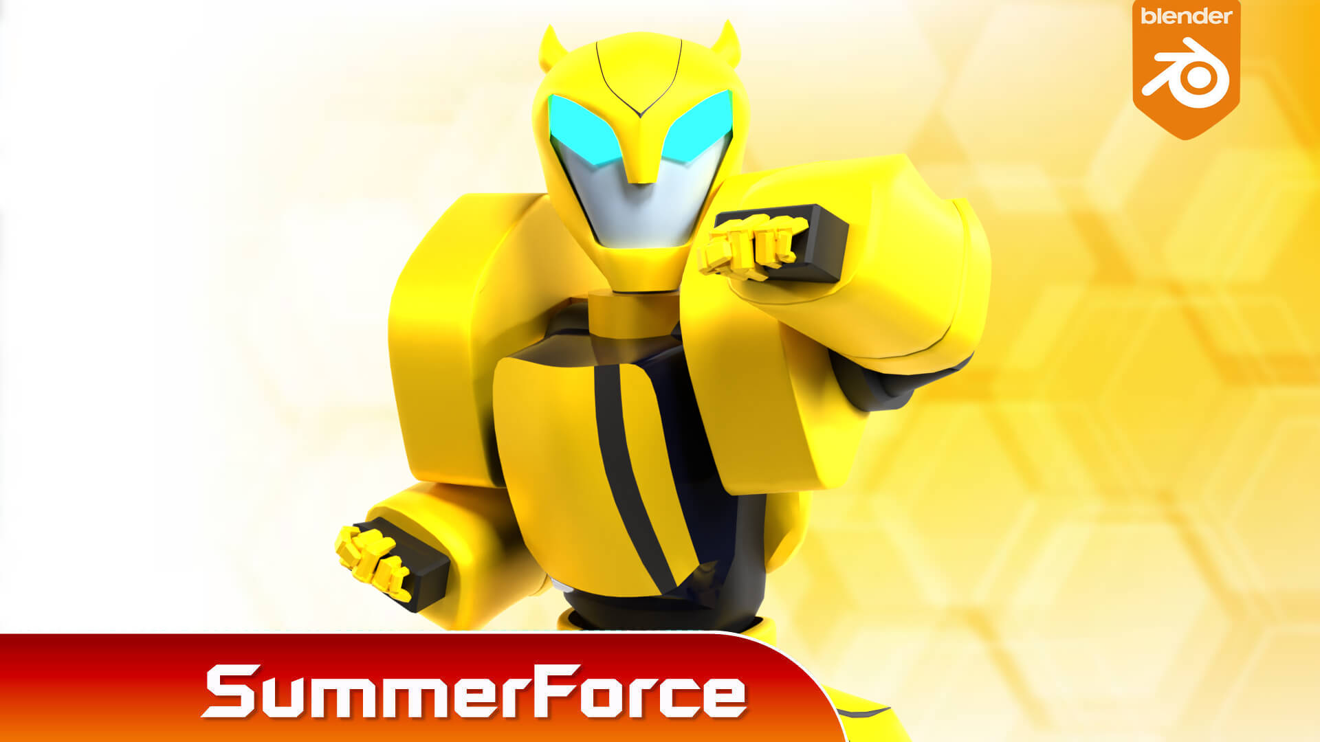Bumblebee - Transformers Animated 3D Model by Summerforce