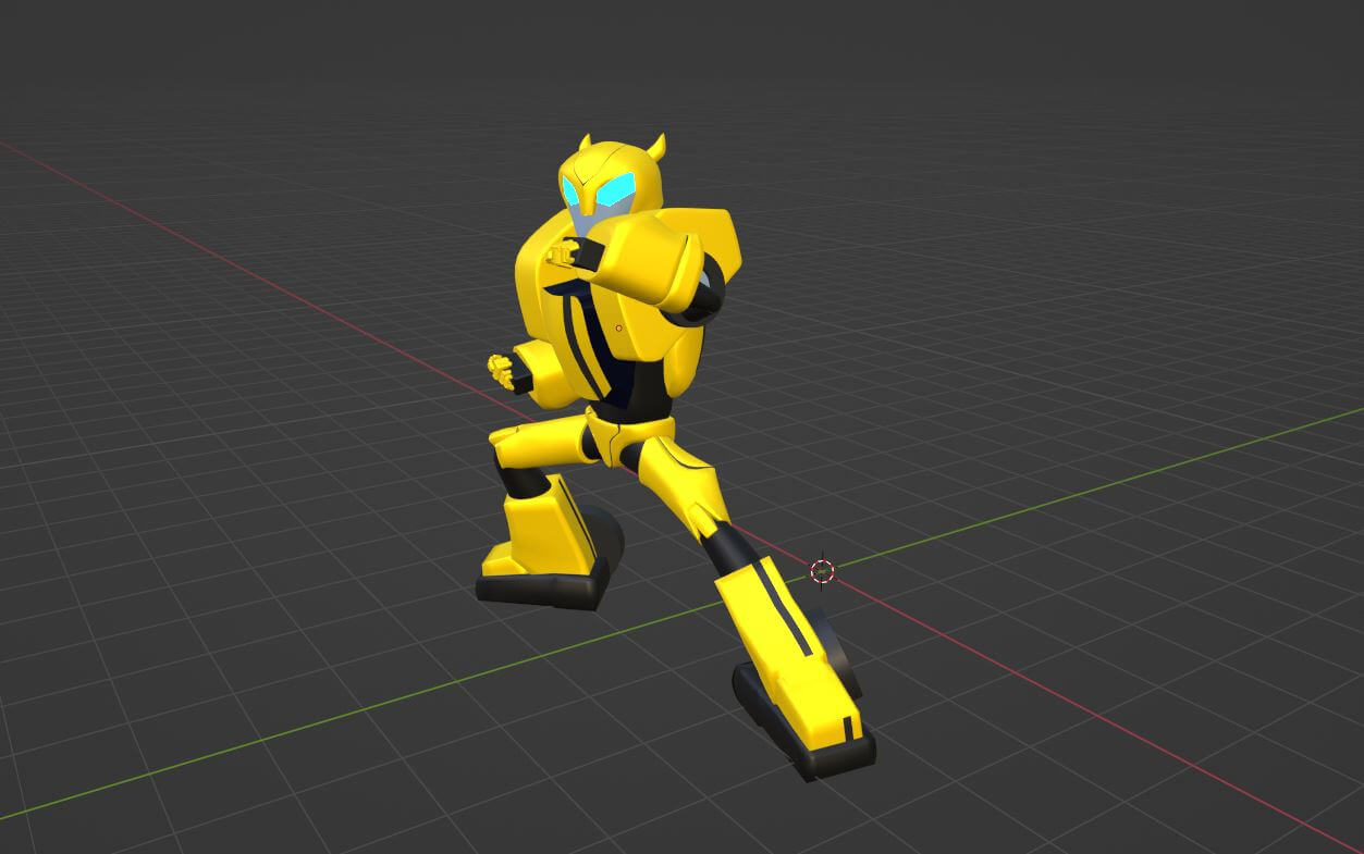 Bumblebee - Transformers Animated 3D Model by Summerforce