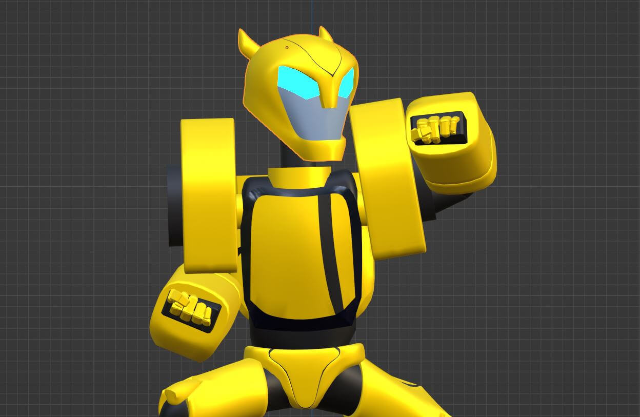 Bumblebee - Transformers Animated 3D Model by Summerforce