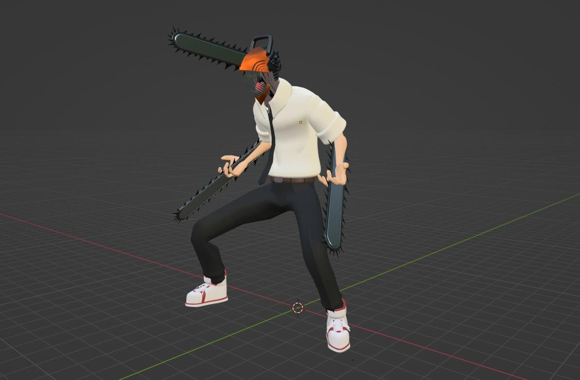 Chainsawman - Chainsaw Man 3D Model by Summerforce