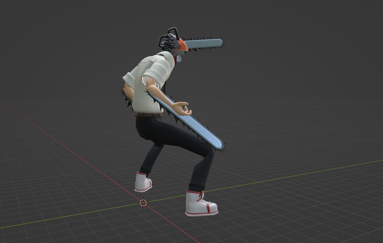 Chainsawman - Chainsaw Man 3D Model by Summerforce