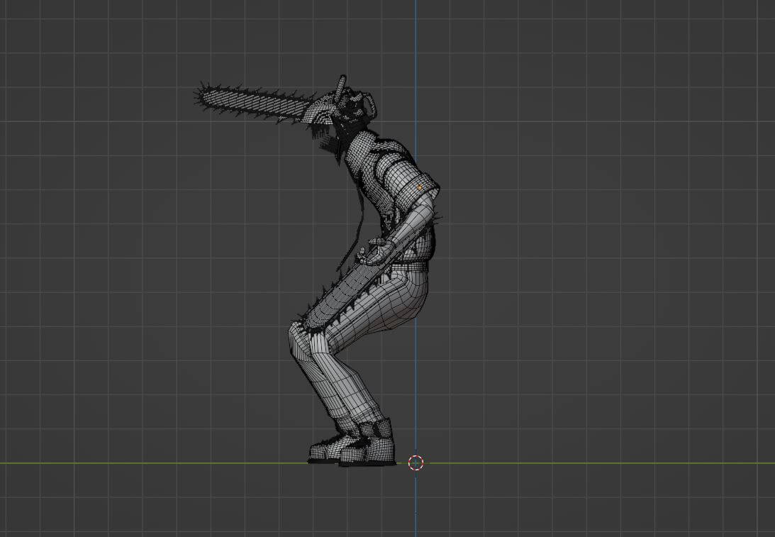 Chainsawman - Chainsaw Man 3D Model by Summerforce