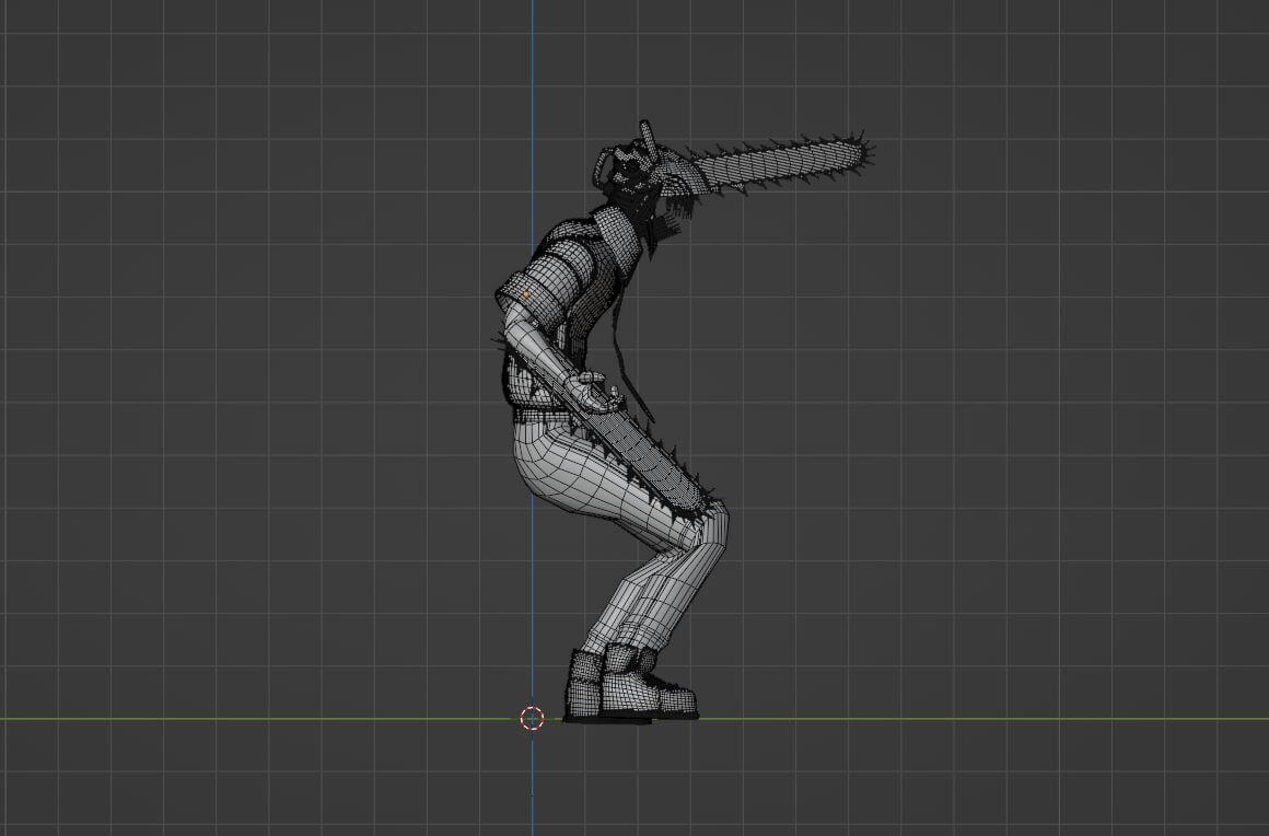 Chainsawman - Chainsaw Man 3D Model by Summerforce