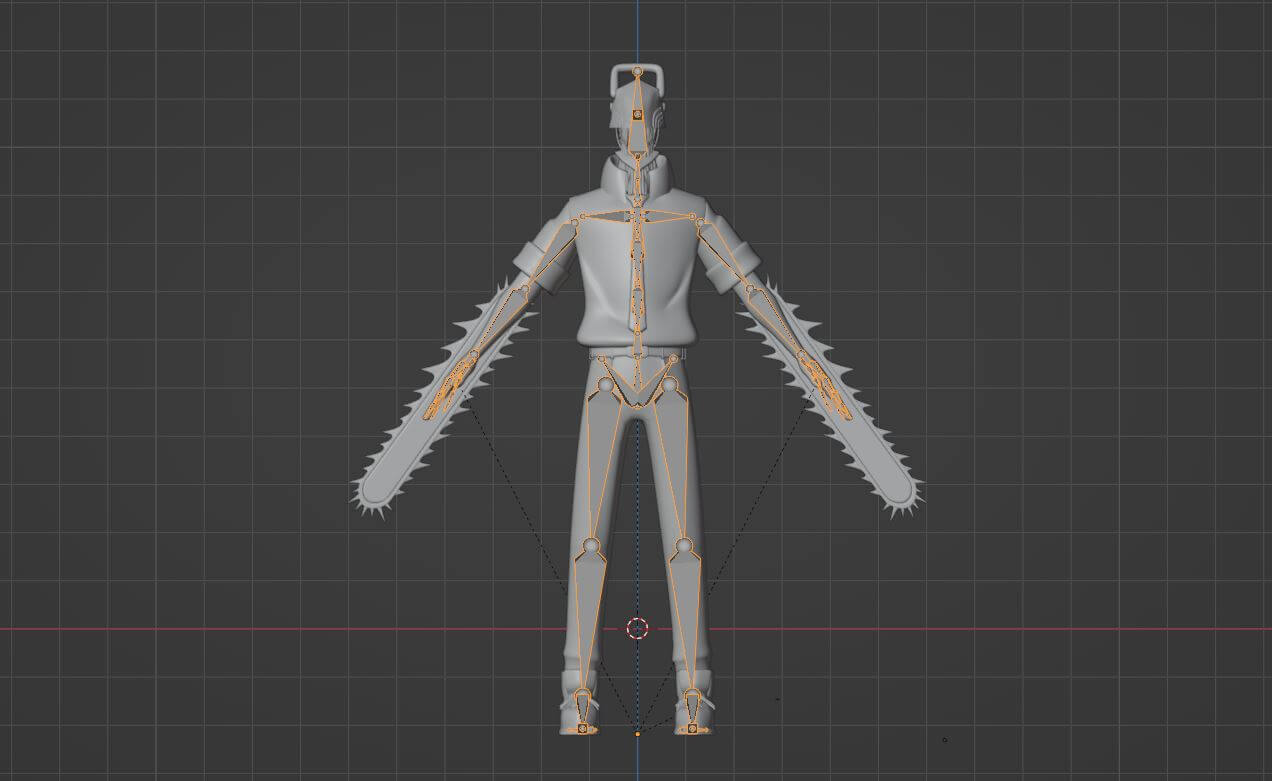 Chainsawman - Chainsaw Man 3D Model by Summerforce