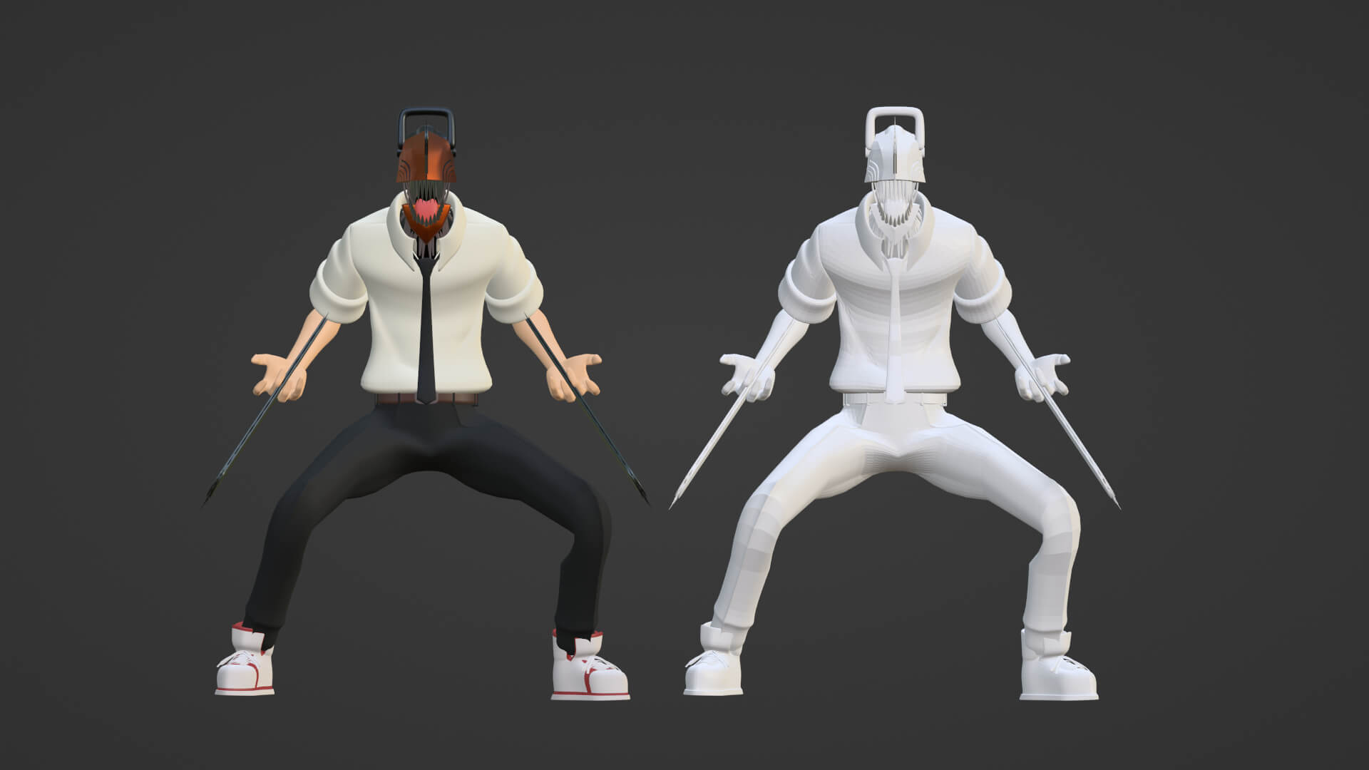 Chainsawman - Chainsaw Man 3D Model by Summerforce