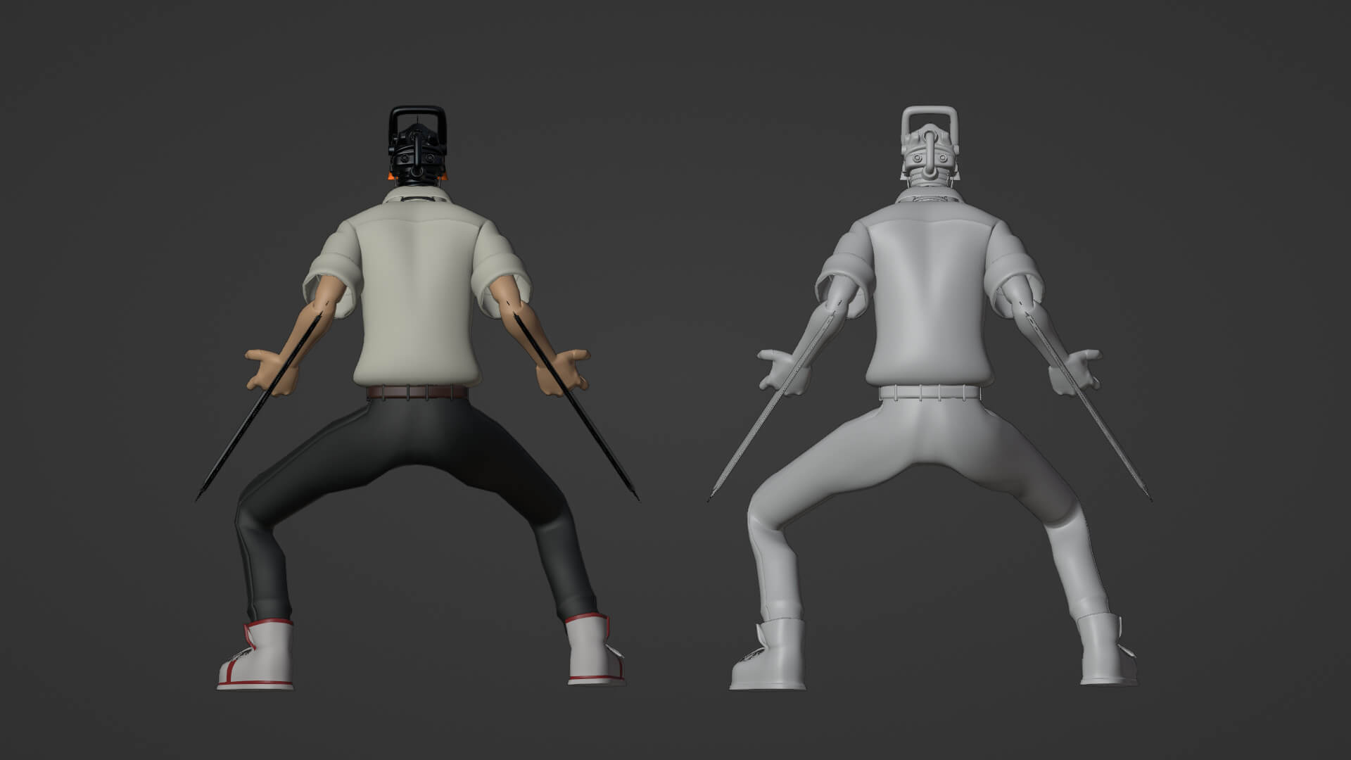 Chainsawman - Chainsaw Man 3D Model by Summerforce