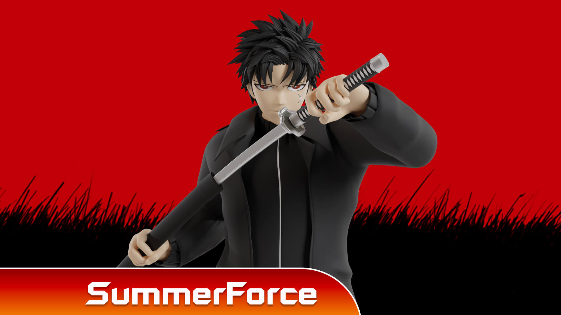 Chihiro Rokuhira - Kagura Bachi 3D Model by Summerforce