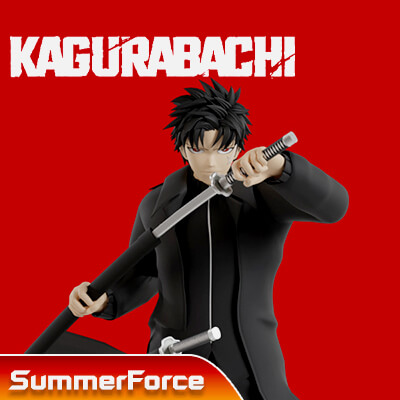 Chihiro Rokuhira - Kagura Bachi 3D Model by Summerforce