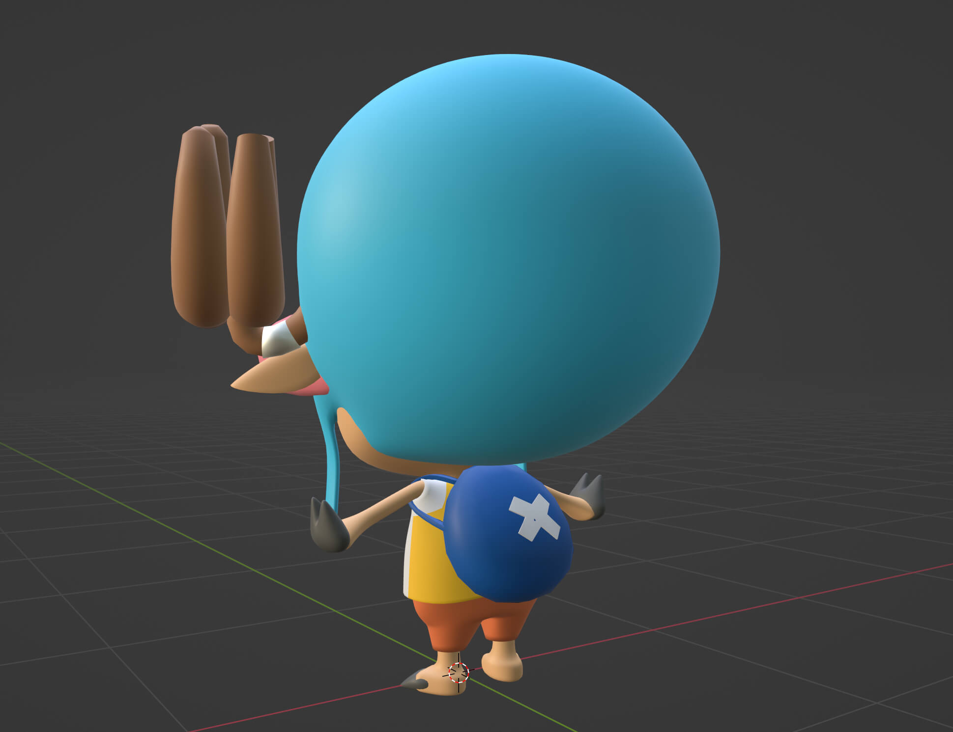 Tony Tony Chopper SD - One Piece 3D Model by Summerforce