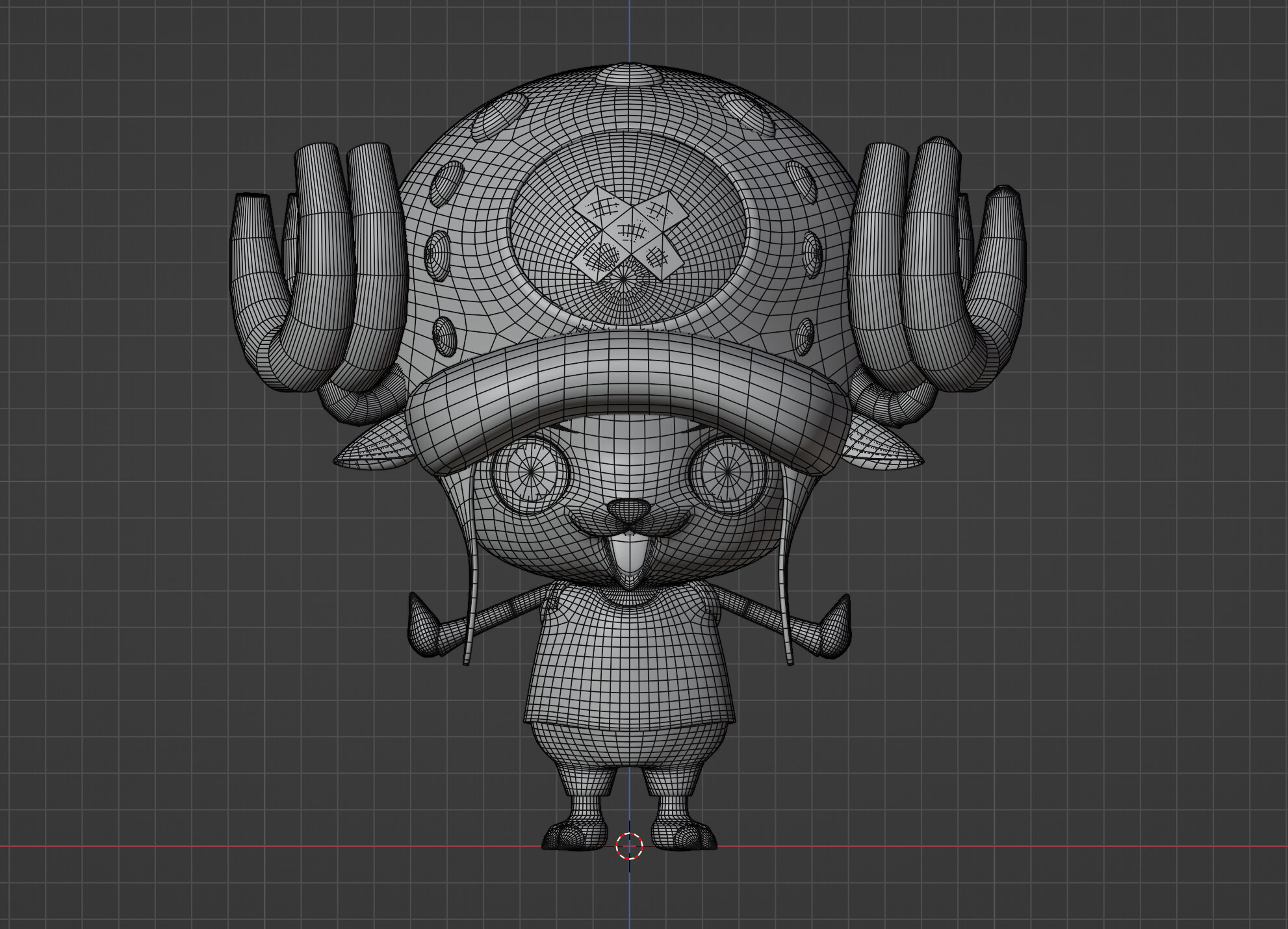 Tony Tony Chopper SD - One Piece 3D Model by Summerforce