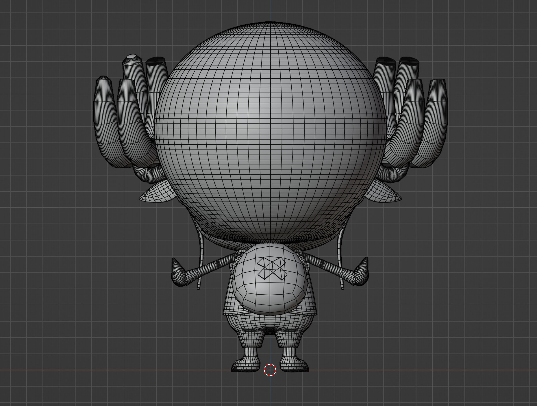 Tony Tony Chopper SD - One Piece 3D Model by Summerforce