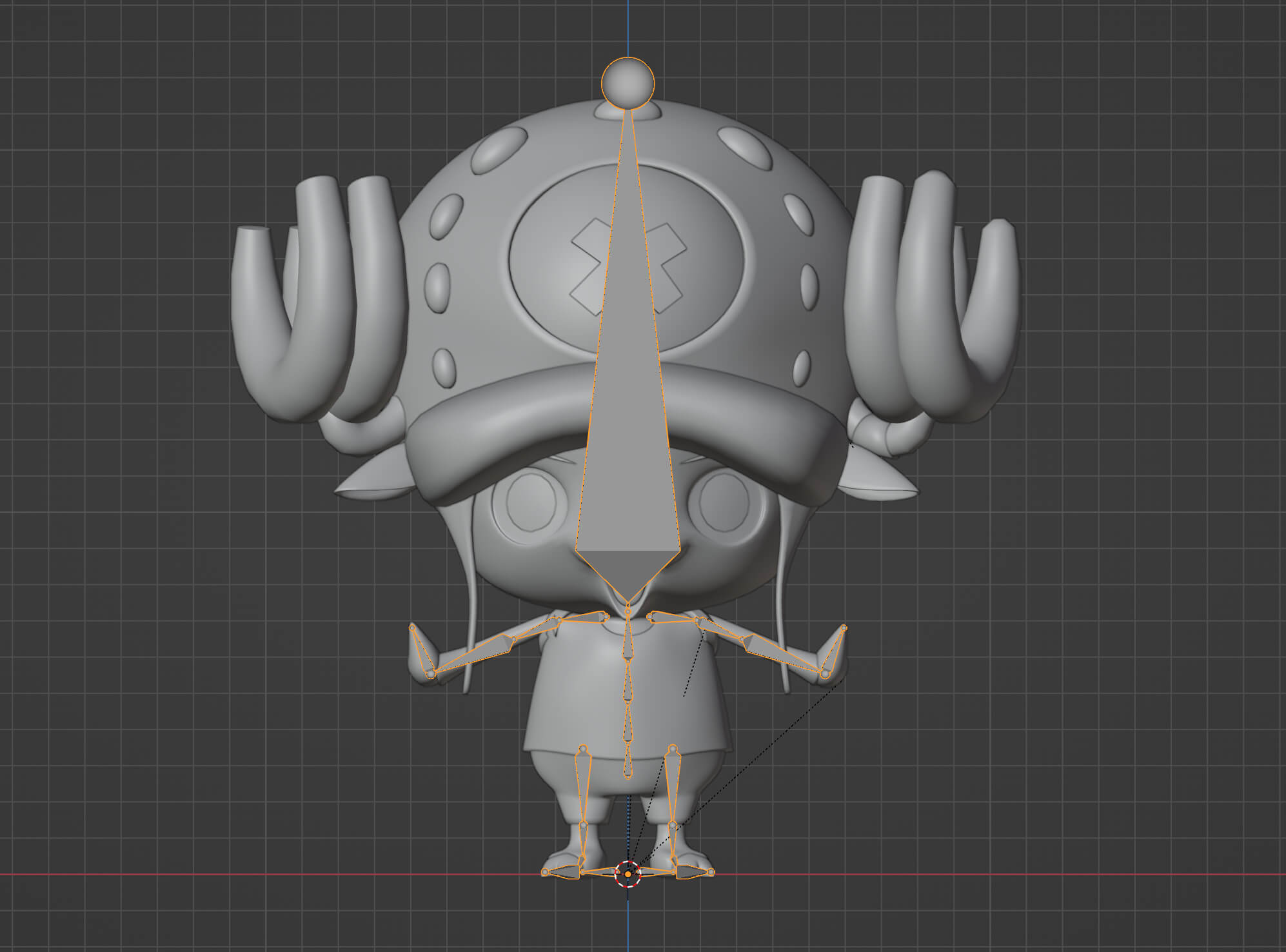 Tony Tony Chopper SD - One Piece 3D Model by Summerforce