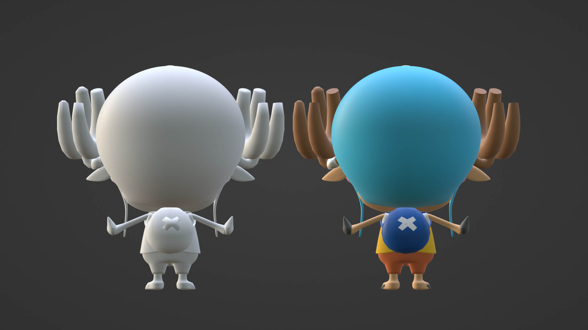 Tony Tony Chopper Wcf - One Piece 3D Model by Summerforce