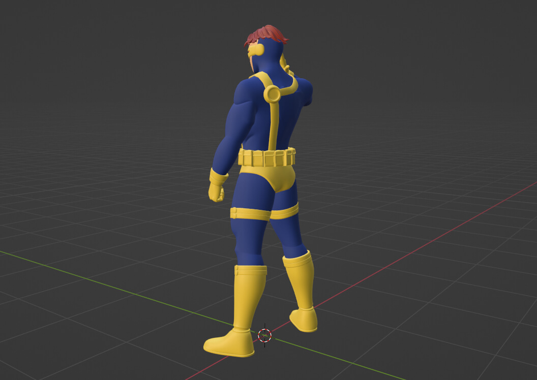 Cyclops - Xmen 97 3D Model by Summerforce