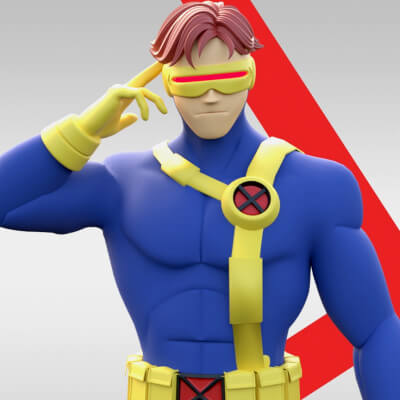 Cyclops - Xmen 97 3D Model by Summerforce