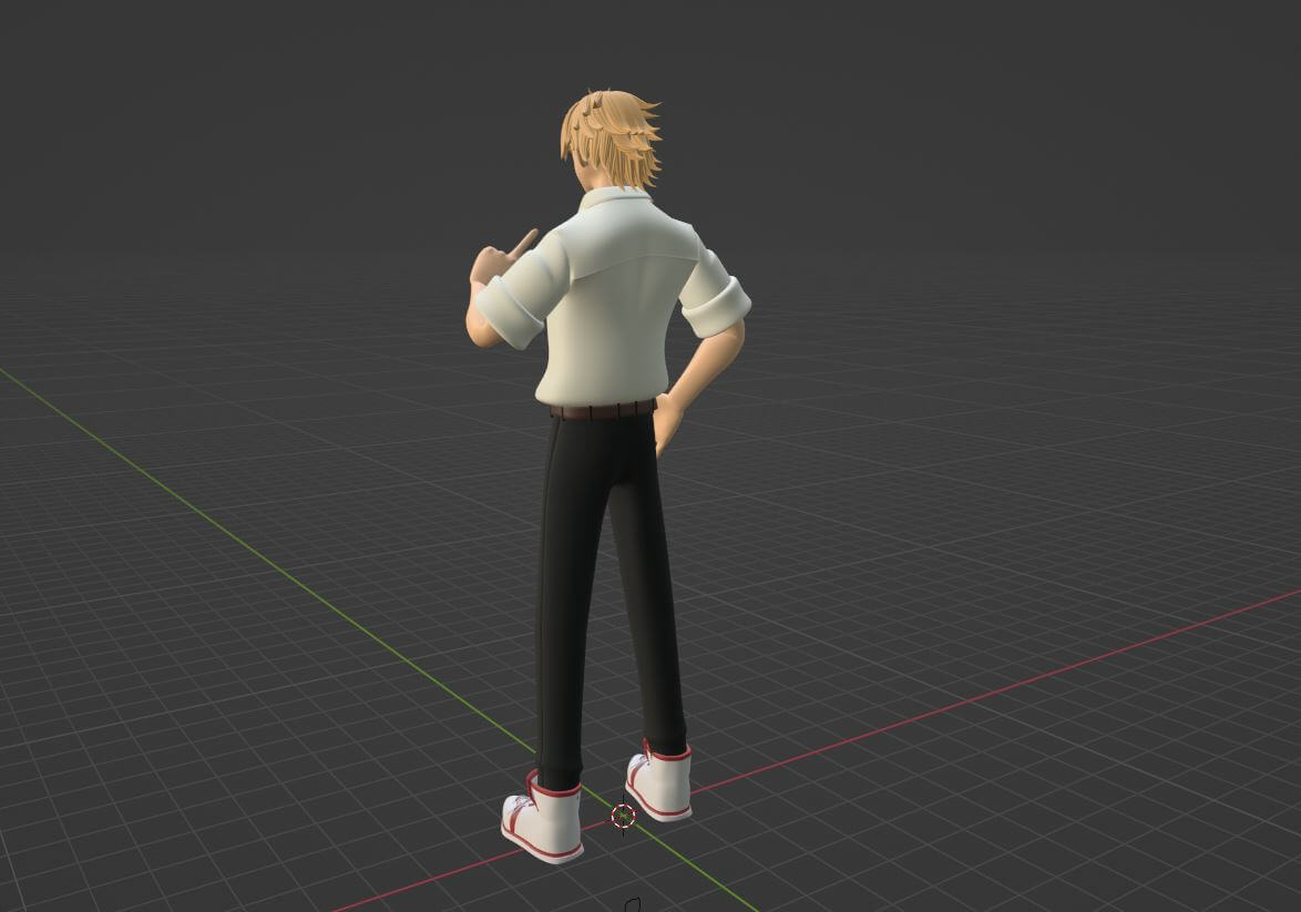 Denji - Chainsaw Man 3D Model by Summerforce