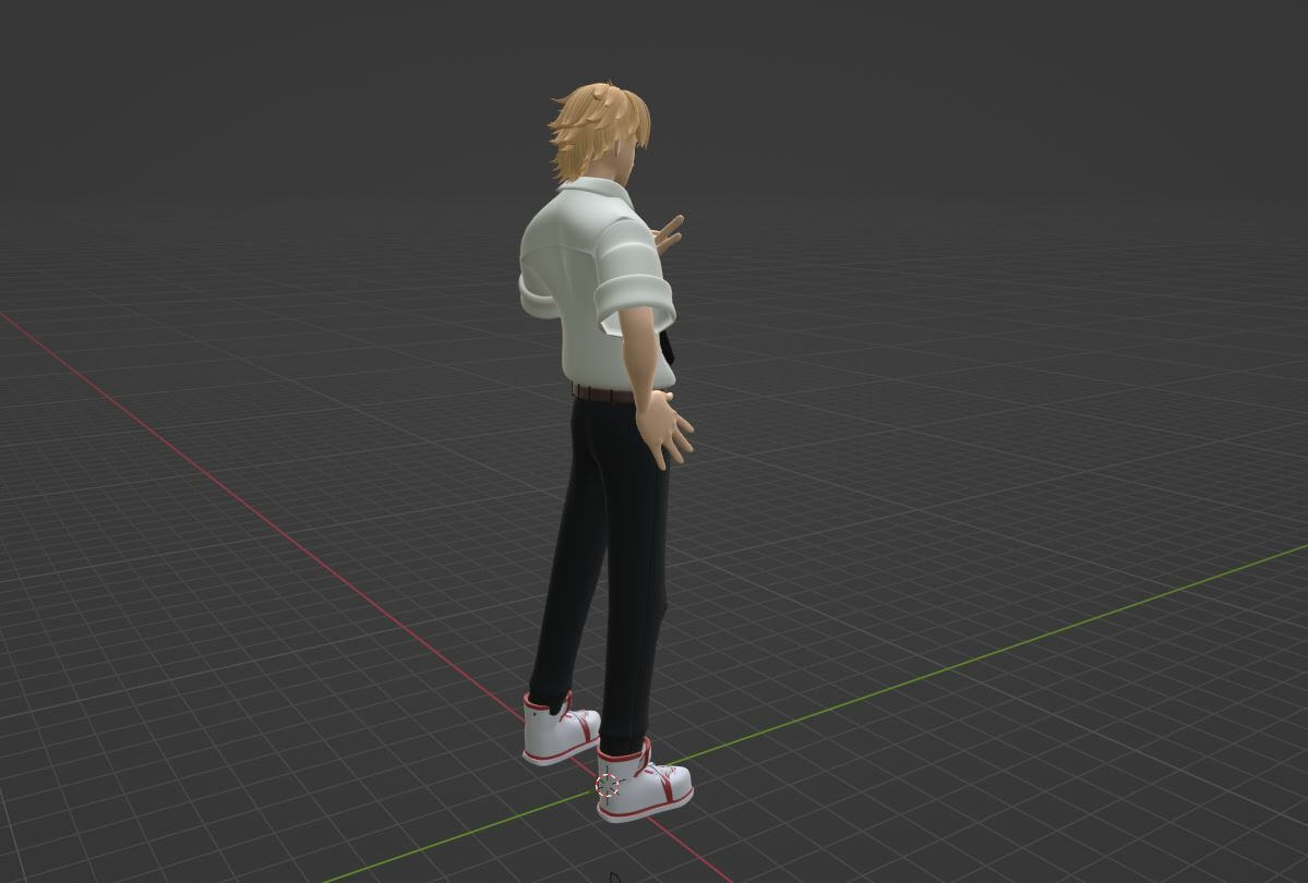 Denji - Chainsaw Man 3D Model by Summerforce